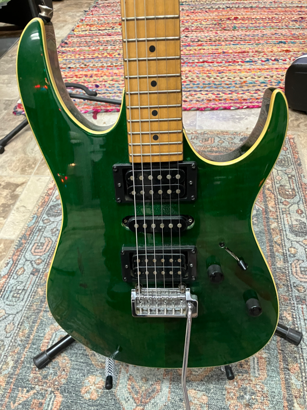green ibanez