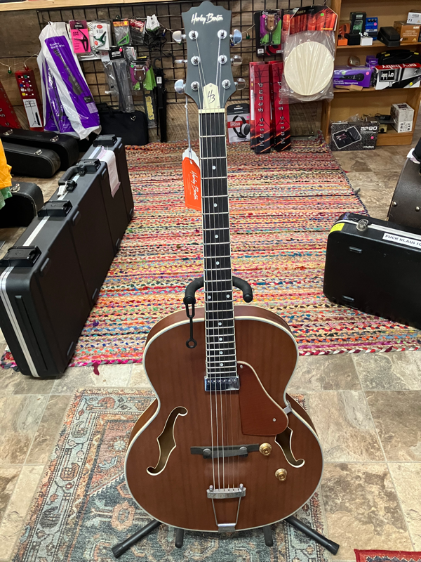 Sold!! Harley Benton Manhattan Hollowbody | Mad River Music 502 Main St ...